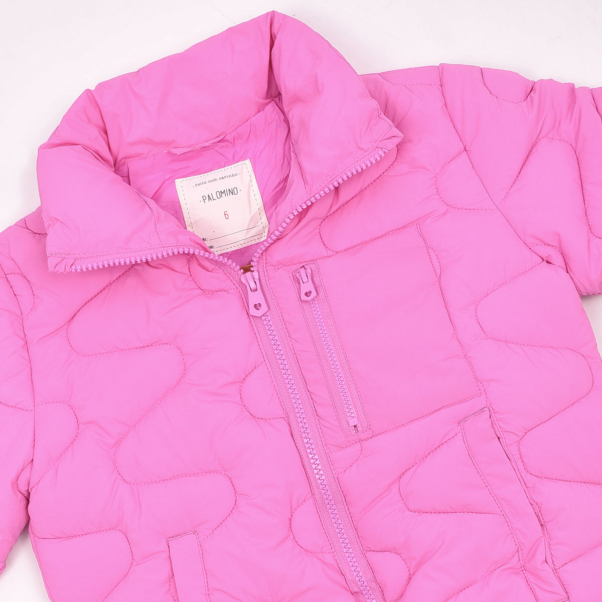 PLM Rose Pink Puffer Jacket 13459 – MamasLittle