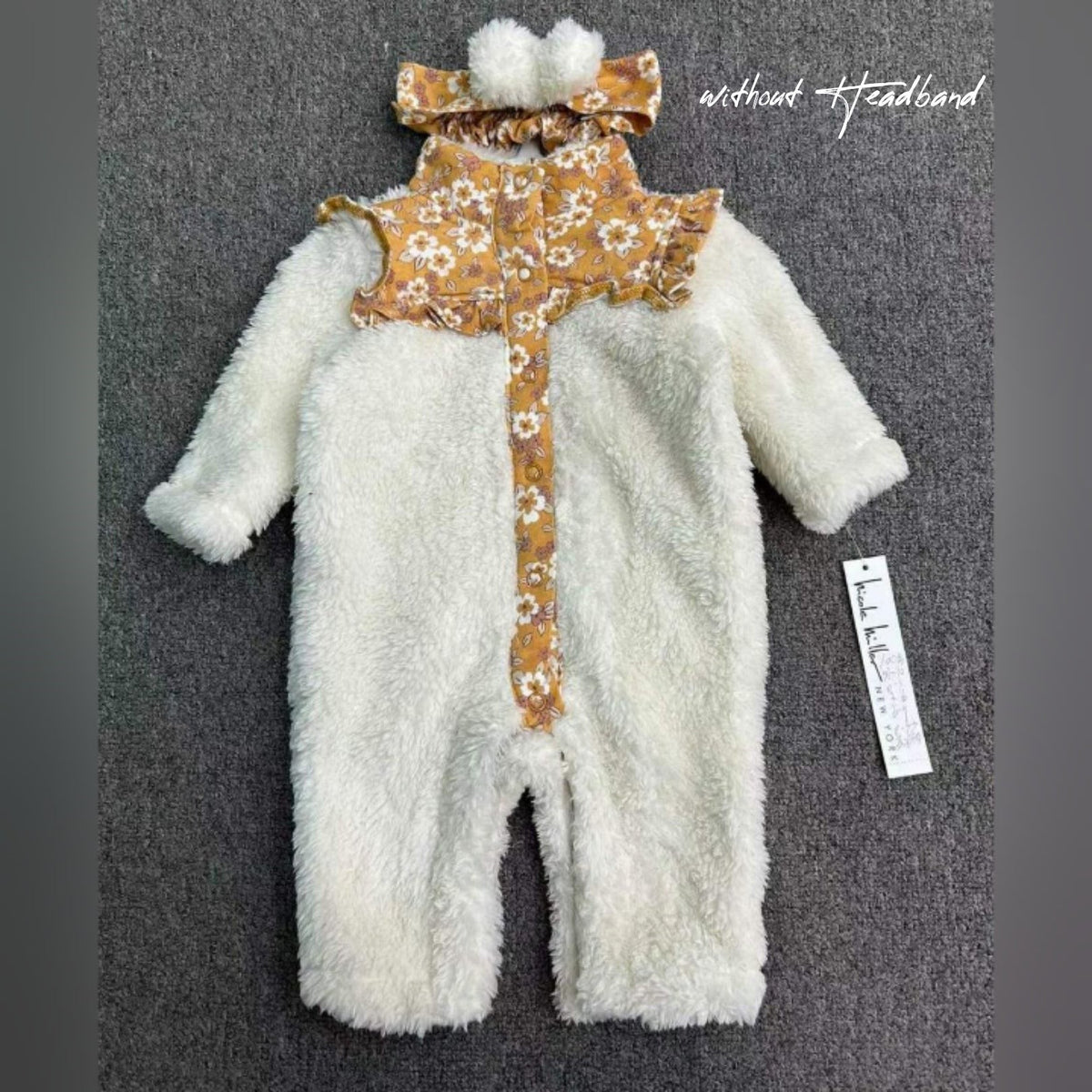 Nicole Miller Fur Romper #13259 – MamasLittle