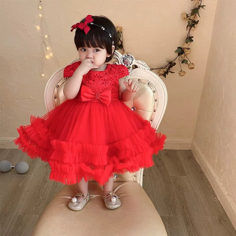 Tulle Fall Red Fairy Frock 11811 – MamasLittle