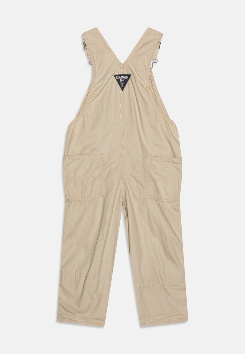 CRT Fold Check Light Khaki Full Length Overalls Dungaree 12110 ...