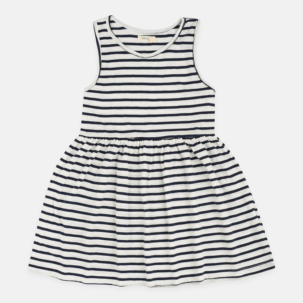 SFR Black and White Stripes Frock 3574 – MamasLittle